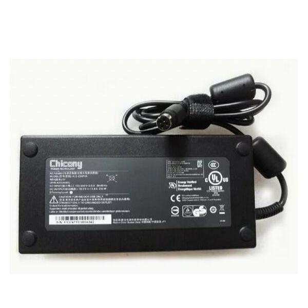 【発売日：2024年02月17日】【製品仕様】商品名：Chicony A12-120P1A 薄型電源アダプター型番：A12-230P1A OUT:19.5V 11.8A 対応機種：Hasse ,MSI ,Clevo ノートパソコン CLEV...