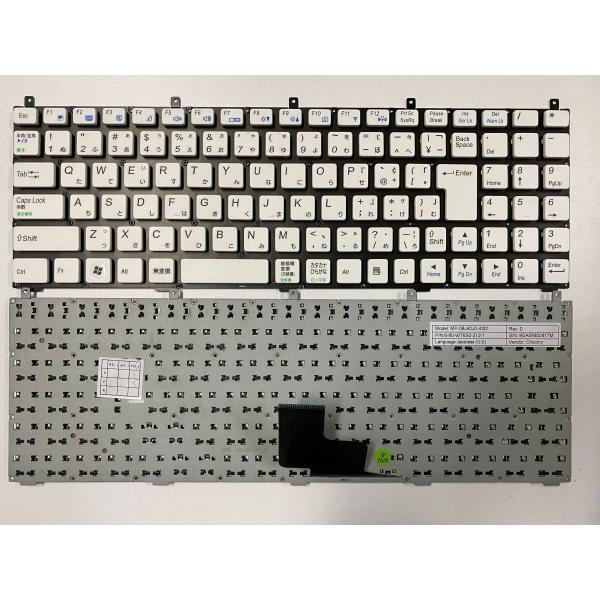 【発売日：2024年07月17日】■商品状態：新品■日本語キーボード■Model：MP-08J40J0-4301 ■PN:6-80-W76S0-212-1 ■SN:9DA59300417M■ 適合機種例：クレボ　CLEVO W230 W23...