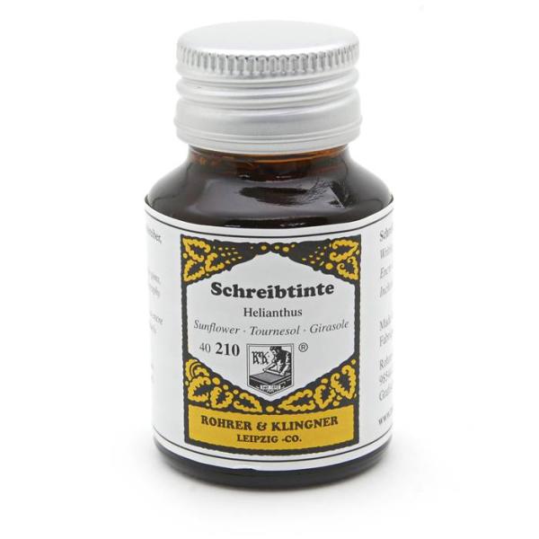 ROHRER &amp; KLINGNER ローラー&amp;クライナー ボトルインク サンフラワー 50ml
