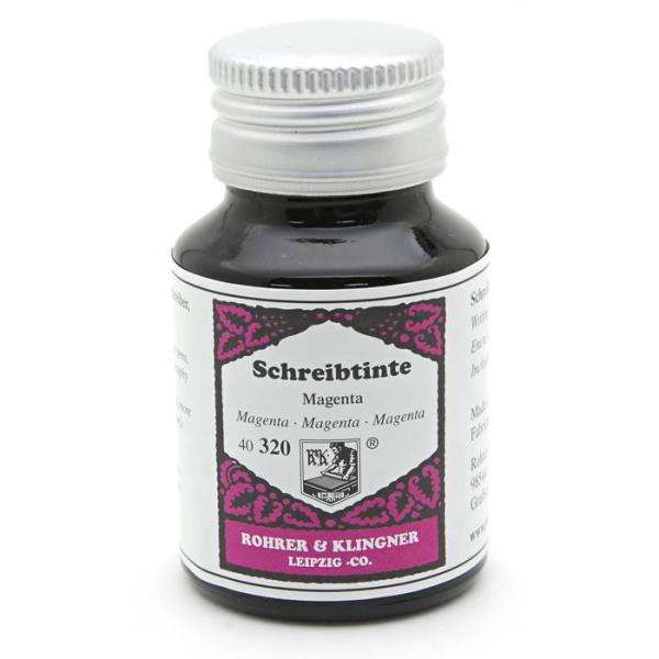 ROHRER &amp; KLINGNER ローラー&amp;クライナー ボトルインク マゼンタ 50ml
