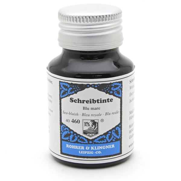 ROHRER &amp; KLINGNER ローラー&amp;クライナー ボトルインク シーブルー 50ml