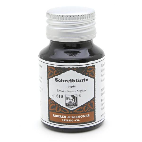ROHRER &amp; KLINGNER ローラー&amp;クライナー ボトルインク セピア 50ml