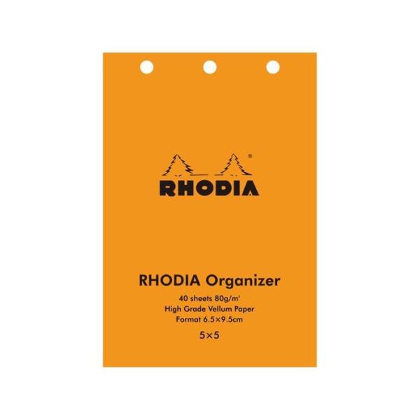 RHODIA ロディア オーガナイザー用リフィル べラム 5×5mm