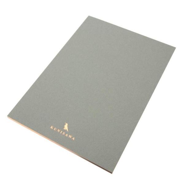 KUNISAWA クニサワ ノート ファインド スリムノート スレートグレー