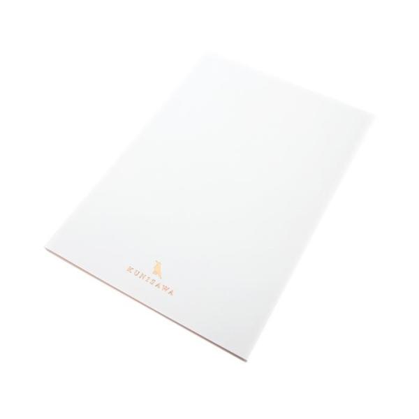 KUNISAWA クニサワ ノート ファインド スリムノート スノーホワイト