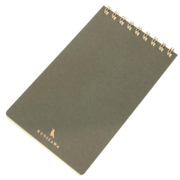 KUNISAWA クニサワ ノート ファインド ポケットノート チャコール[GRP-13]