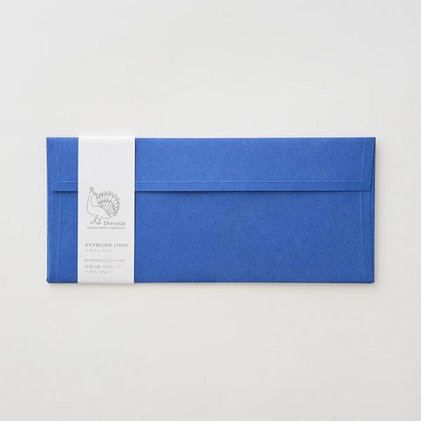 Dressco ドレスコ 封筒 エンベロープ ロング マゼランブルー