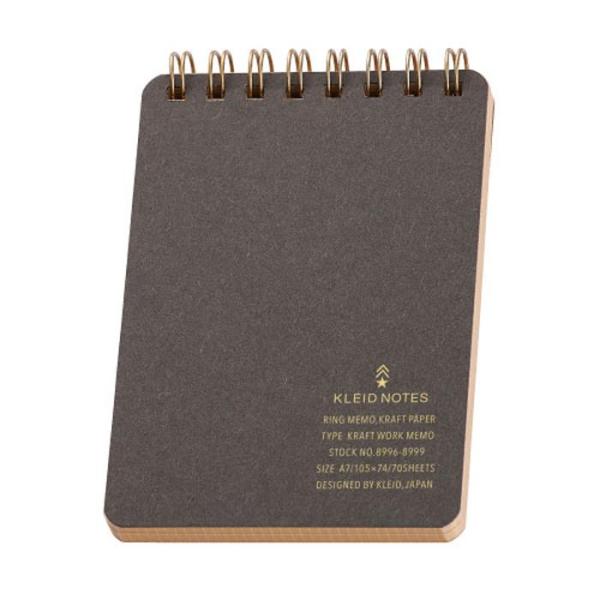 kleid クレイド kleid クラフトワークメモ チャコール A7 8996(クラフト)