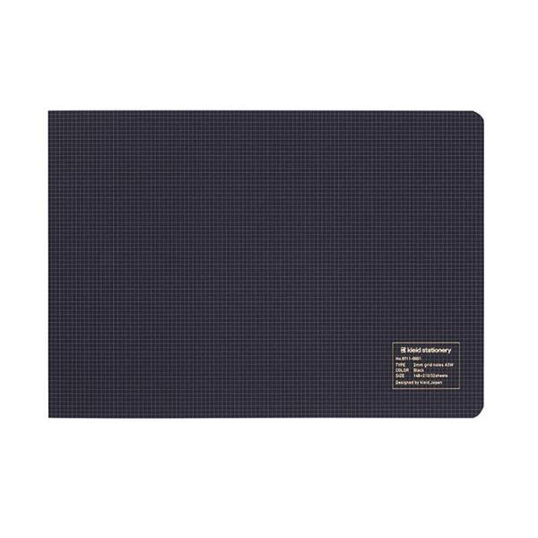 kleid クレイド ノート kleid 2ｍｍ グリッドノート A5W ブラック 8915-03(クリーム)