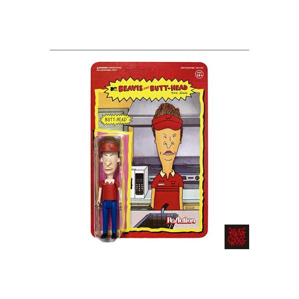 MTVの人気アニメ「BEAVIS AND BUTT-HEAD」のフィギュア。オフィシャルライセンス商品です。輸入品のため、パッケージに擦れや傷がある場合があります。フィギュア高さ：9.5cmパッケージサイズ：15.2cm × 22.8cm ...
