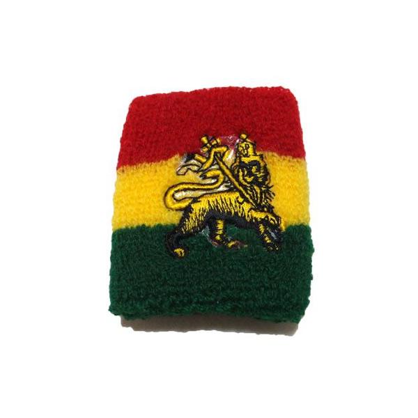 夏の必需品、リストバンド！！  REGGAEカラーか目を引きます！！