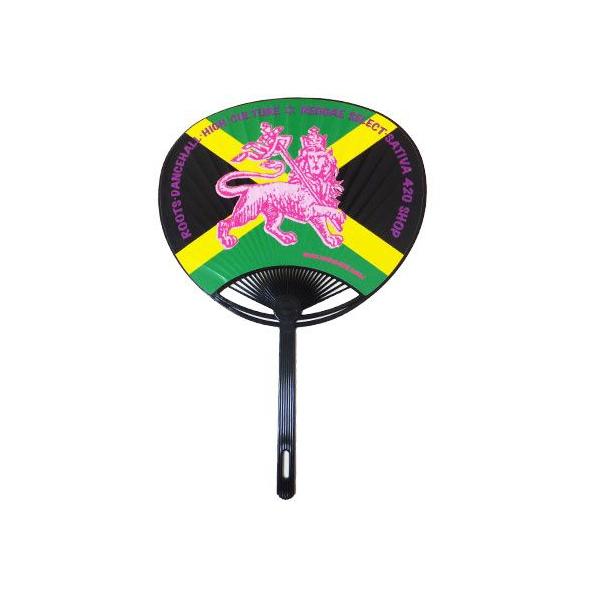 レゲエショップSATIVA オリジナルの大人気レゲエうちわ！！