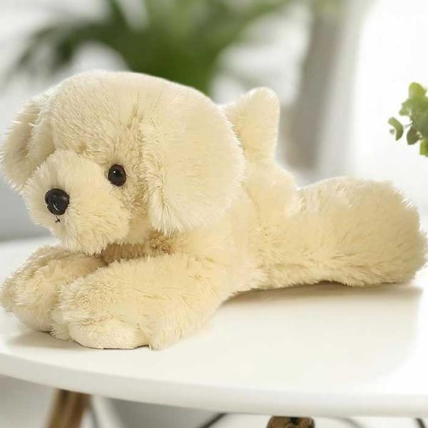 ■キュートな白い犬のぬいぐるみです。かわいらしい表情で、毛並みもほわほわです。ぬいぐるみの質の高さに定評のあるAurora社製。足の部分に粒の入ったビーンバッグです。手のひらサイズで表情も愛らしく、贈り物にもぴったりです。■サイズは、(約)...