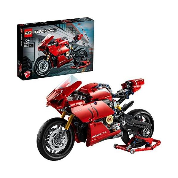 レゴデュプロ以外の製品には、小さな部品が入っています。間違って飲み込む危険がありますので、4才未満のお子さまには遊ばせないでください。 ドゥカティのアイコンであるバイク模型をリアルに再現。2速ギアボックスを搭載した有名なバイクの機能を組み立...