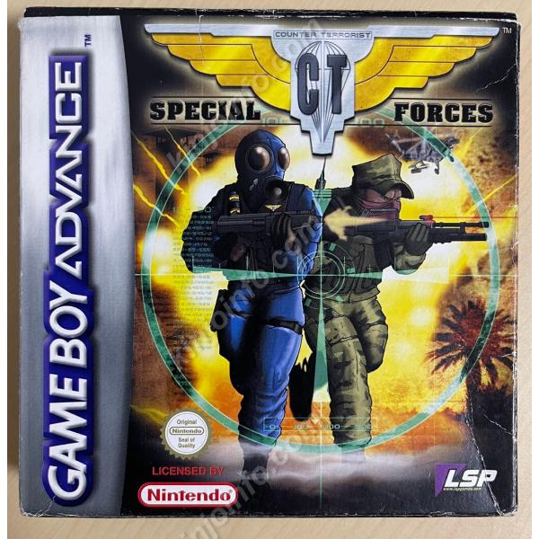 ■商品説明CT Special Forcesは、LSP Gamesによって開発され、HipInteractiveによって公開されたゲームボーイアドバンスおよびプレイステーション向けのランアンドガンビデオゲームです。ジャンル：一騎当千方式のシ...
