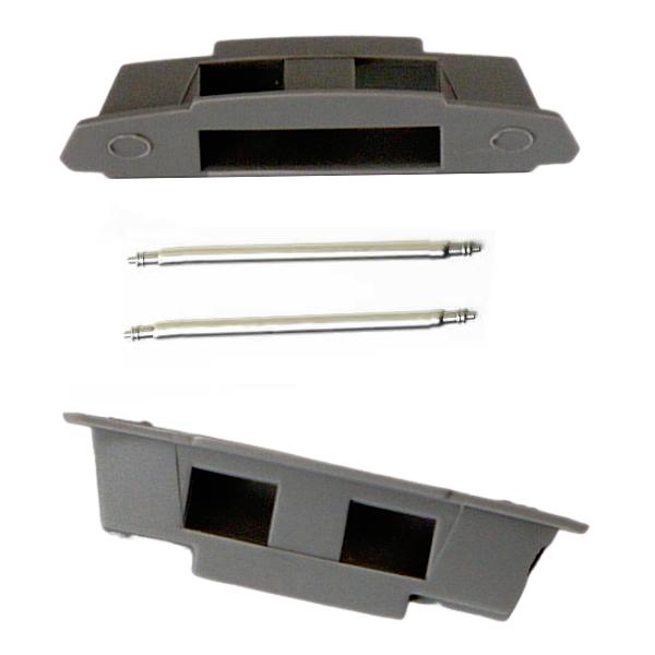 WVQ-M410D(E),WVA-M640TD,WVA-M650D用先環カバー＋バネ棒★この部品はWVQ-M410D(E),WVA-M640TD,WVA-M650Dのメタルバンドモデルに使用されている部品です。★WVQ-M410,WVA-M...