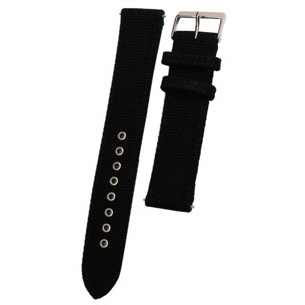 WVA-M630B-1AJF用ベルト材質：布製色：黒ラグ幅：20mm※バネ棒付き※WVA-M630D,WVA-M630TDE用バンドにも取り付け出来ます。　ラグ幅が20mmならどの時計にも取り付けできます。