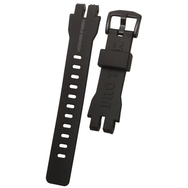 PRG-300,PRW-3000,PRW-S3100,PRW-3100用ベルト材質：ウレタン樹脂ベルト本体色：黒美錠：黒【互換モデル】下記ウレタンバンドモデルにも取り付けできます。PRG-330,PRG-300,PRW-3000,PRW-S...