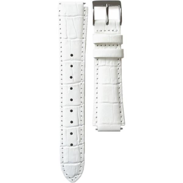 LWA-M141,LWA-M140,LWA-M142,LCF-30,LWA-M160L,LWA-M145L用バンド（ベルト）材質：牛革（型押し）色：白色ラグ幅：20mm-14mm付属部品：バネ棒付き