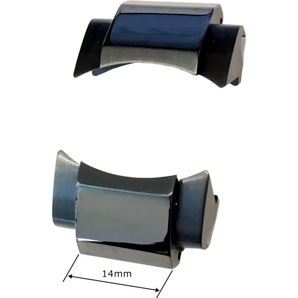 EQB-501DC用エンドピース・色：黒（艶あり）・入り数：2個・接続部品は付いていません。　エンドピースのみです。