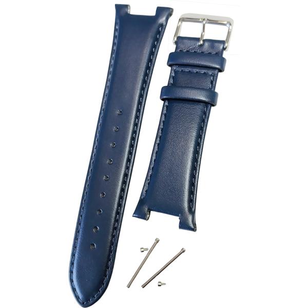 ■EQS-920BL,EQS-920L用バンド　・材質：合皮製　・色：ネイビー　・時計本体取り付け用ネジ付き。