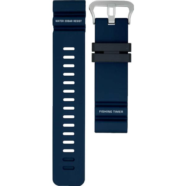 カシオプロトレック　PRT-B70-2JF用バンド■材質：ウレタン樹脂製■色：紺色■ベルトラグ幅：23mm■バネ棒は付いていません。　必要な場合はプルダウンより選択してください。
