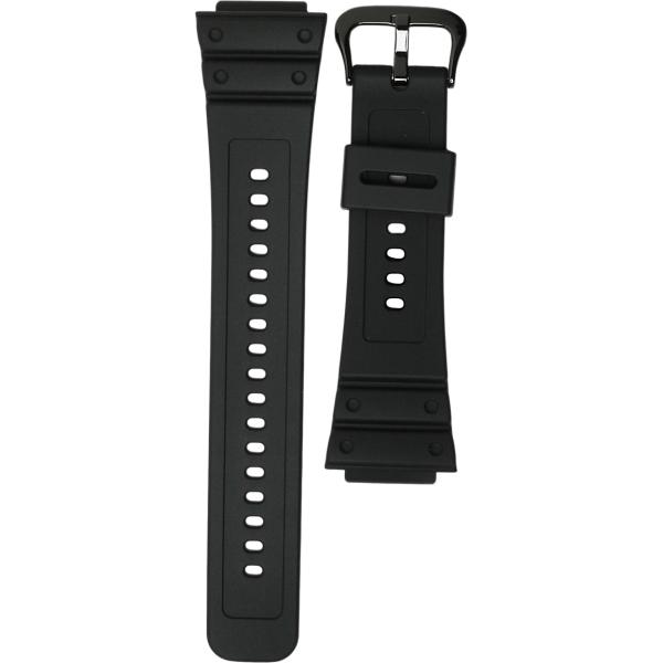 DW-H5600用バンド（ベルト）・ウレタン樹脂製・色：黒・美錠色：黒・ラグ幅：18ｍｍ・バネ棒は付いていません。　必要な場合はプルダウンより選択してください。■DW-5600,DW-5700,G-5700,G-5600,DW-5000,G...