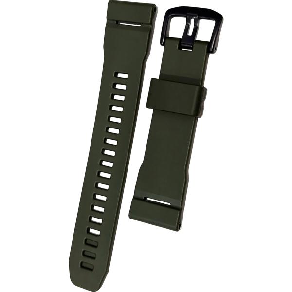 PRW-35,PRW-35Y用 バンド（ベルト）材質：ウレタン樹脂色：カーキ色美錠色：黒色ラグ幅：23ｍｍ接続部品：接続のバネ棒は付いていません。 　　　　必要な場合は、プルダウンメニューより選択してください。備考：PRW-30,PRW-5...