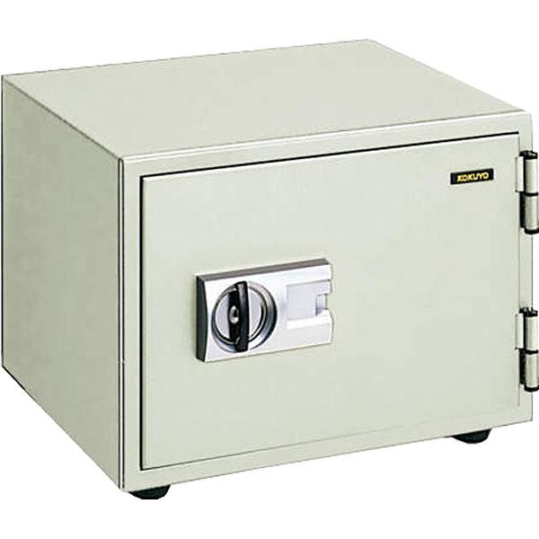 [種類]耐火金庫[外寸]幅505×奥行430×高さ392mm[内寸]幅348×奥行255×高さ212mm[容量]20リットル[重量]60kg[性能]一般紙用2時間耐火性能試験合格／JIS 急加熱・衝撃落下併用試験合格[付属品]トレー1枚 内...