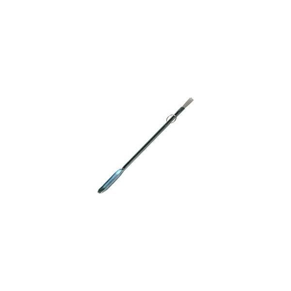 こびりついた汚れを削り落とすスコップがついたケレンです。掃き掃除のブラシが付いてるのでとっても便利。 サイズ柄：約220ｍｍ ブラシ：約25ｍｍ ※ブラシは黒に変更されております。 材質毛：ナイロン６−１０ 柄：スチールユニクロメッキ リン...