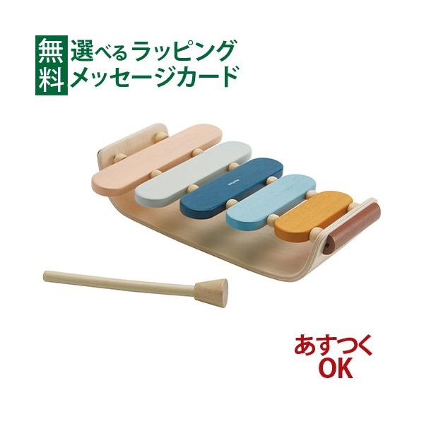 Plantoys プラントイ社　木のおもちゃ/木製玩具　オーバルシロフォン ネオです。アースカラーを基調とした素敵なデザインのたたいて音を楽しむ木製玩具です。やわらかな木の音色が音感をはぐくみます。物を掴み、目標に向かってたたくという行為は...