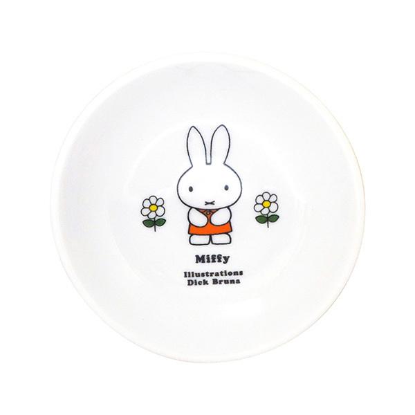 DOP-408103ミッフィー「ミッフィーレトロ喫茶/ナッピー皿(お花)」世代を超えて親しまれてきたミッフィーの懐かしくて新しい食器。サークルラインのデザインがレトロなシリーズです。■サイズ：約φ95×20mm・キーワードMiffy Dic...