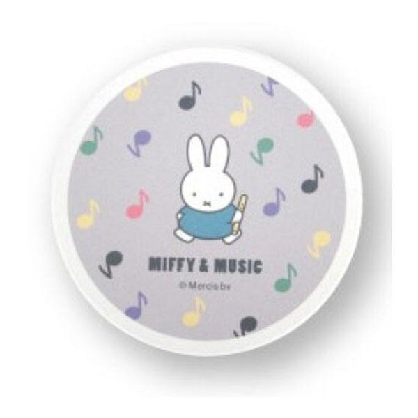 DOP-421539ミッフィー「MIFFY &amp; MUSIC/陶製吸水コースター」★人気キャラクターミッフィーと音楽をモチーフにしたかわいいデザイン★ライスボウル、マグ、プレート、小皿、ガラスマグ、スプーン、フォーク、コースター、箸を...
