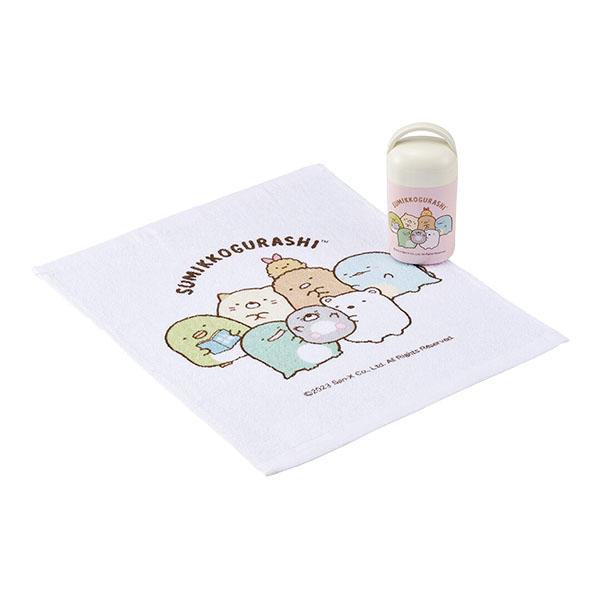 SKT-666285San-X すみっコぐらし「もぐらのおうち/抗菌ケース付きおしぼり」持ち運びに便利なケース付きのおしぼり。ケースは銀イオン配合の抗菌仕様。ケースのフタにはハンドル付きで、フタが開けやすい。 ケース/約58×44×125m...