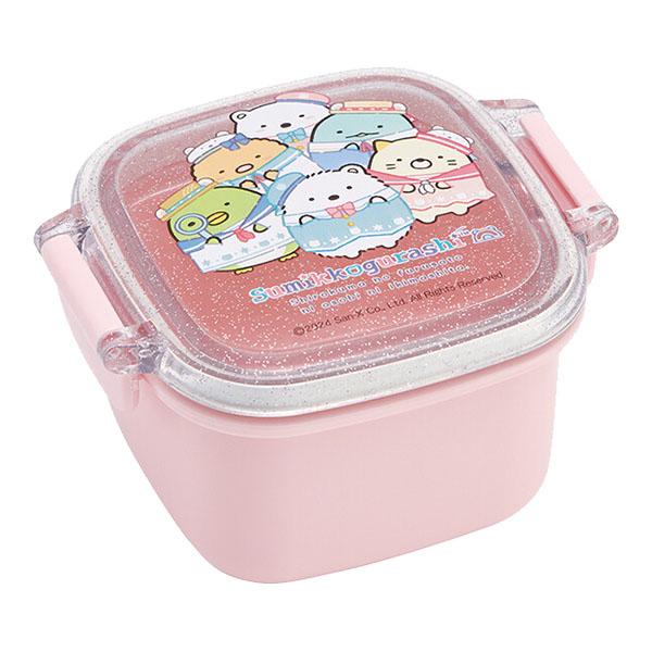 SKT-695025San-X すみっコぐらし「しろくまのふるさと/抗菌ミニタイトウェア」食器洗浄機・乾燥機OKの小さなランチボックス。銀イオン配合の抗菌仕様。お弁当のデザート入れにぴったりのプチサイズ。フタを外して電子レンジ加熱も大丈夫。...