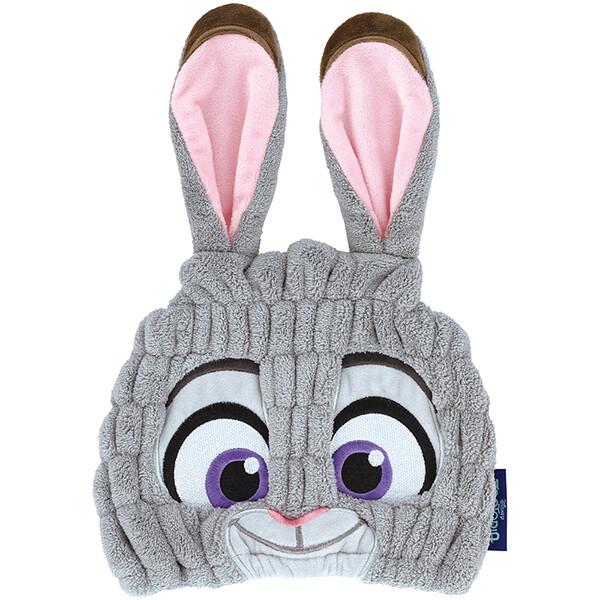 SKT-719967ズートピア「吸水速乾 タオルキャップ(ジュディ)」柔らかで肌触りのいいマイクロファイバー生地のタオルキャップ。お風呂上がりや水遊びの後などに頭に被るだけでしっかり吸水。被るとキャラクターに変身できて可愛い。マイクロファイ...