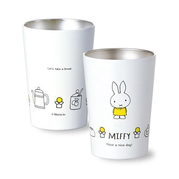 TMT-403919ミッフィー「真空断熱ステンレスタンブラー M」★保冷保温効果のある真空断熱二重構造のタンブラーです。真空断熱二重構造なので飲み物の温度が長持ちします。テイクアウトした飲み物をカップのまま入れても使える 2wayタイプ。と...