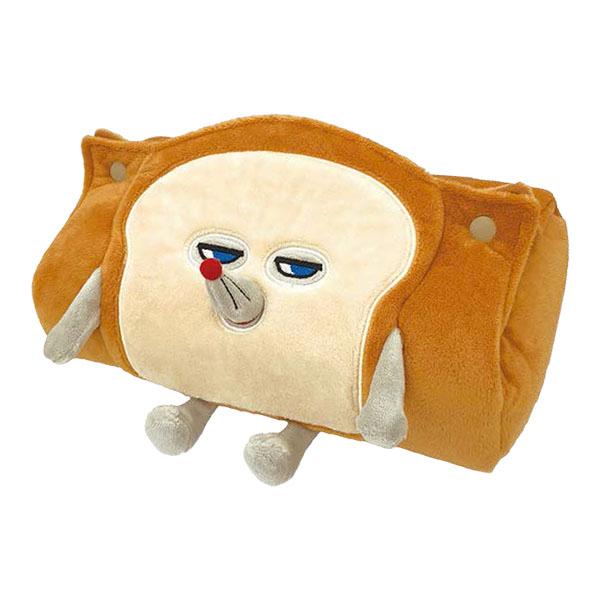 【発売日：2026年03月03日】TSF-PD5529197PDパンどろぼう「ぬいぐるみドアップティッシュカバー」パンみたいなふわふわ生地のティッシュカバー♪■サイズ：約H168×W245×D132mm■パッケージサイズ：約H300×W18...