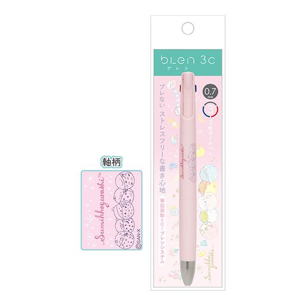 TSG-PR07005【海外販売NG】San-X すみっコぐらし「文具/ブレン(bLen 3C)(PR07005)」筆記振動を制御するブレンシステムブレないストレスフリーな書き心地！Point1・・・ダイレクトタッチPoint2・・・低重心...
