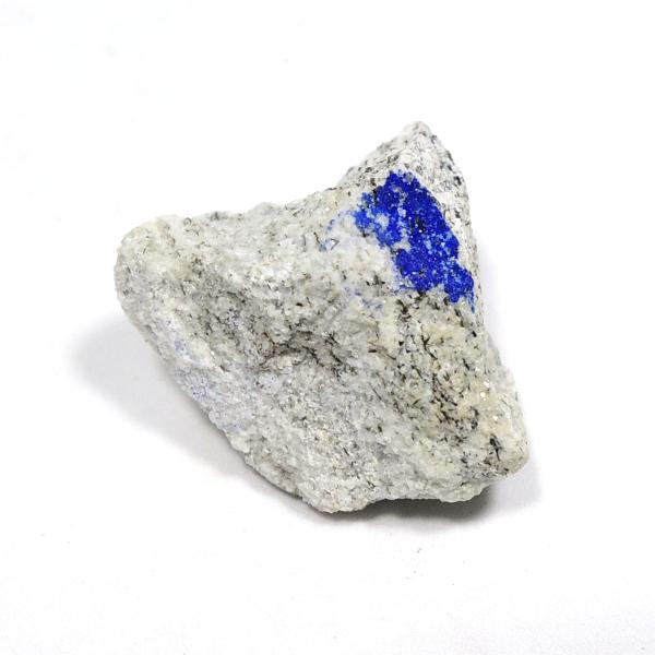 比較的珍しい鉱物、カラハナイト(カラハン石)の標本。原産地標本です。青色の部分がカラハナイトです。銅とマグネシウムの炭酸塩鉱物で、キャラハナイト(キャラハン石)、カラガナイト(カラガン石)とも呼ばれます。名前は、ニューメキシコ鉱山局局長だっ...