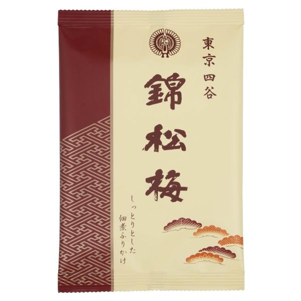 鰹節をはじめ、白胡麻、椎茸、きくらげ、松の実などの山海の素材で作り上げる「佃煮ふりかけ」です。