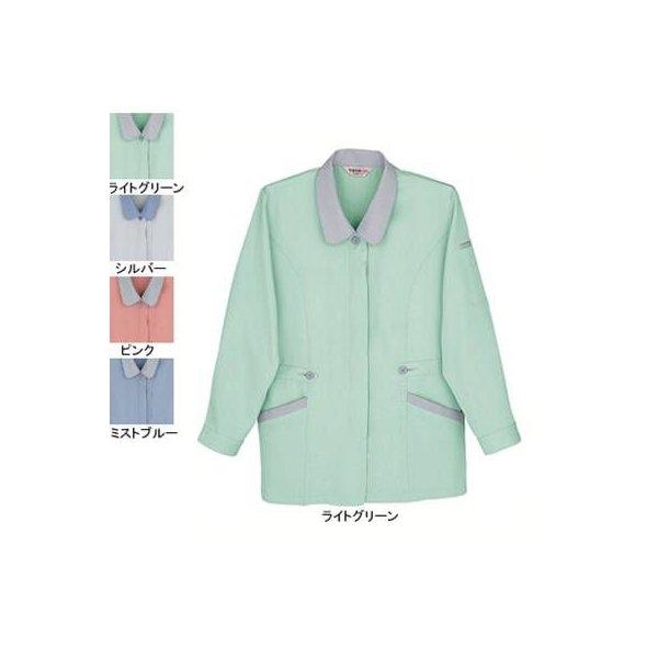 41305製品制電スモックS・ライトグリーン026自重堂自重堂帯電防止素材使用帯電防止JIST8118適合商品ペアコーディネート製品制電スモーク・ワークスタイルの着こなしのキーカラーは何色ですか？ゆるやかなドレープが美しさを際立たせる「ダブ...