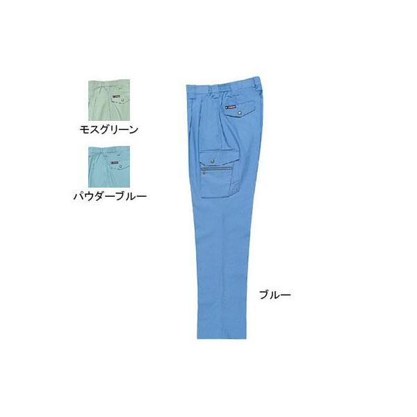 348カーゴパンツ6L・ブルー8SOWASOWA、桑和、348、カーゴパンツ、作業服ロングセラーの理由。それは、本質への飽くなきこだわり。快適な着心地、優れた作業性、高い耐久性。仕事着としてのベーシックな価値をきっちり満たしたワーキングウエ...