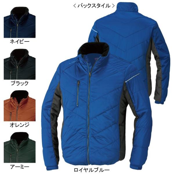 「商品説明」・秋冬用・素材：表/ポリエステル100%裏/ポリエステル100%中綿/ポリエステル100%・ストレッチ、消臭、反射、撥水、防風、ファスナー隠し、反射ネーム、ファスナーポケット、衿裏フリース、反射パイピング、内ポケット、ファスナー...