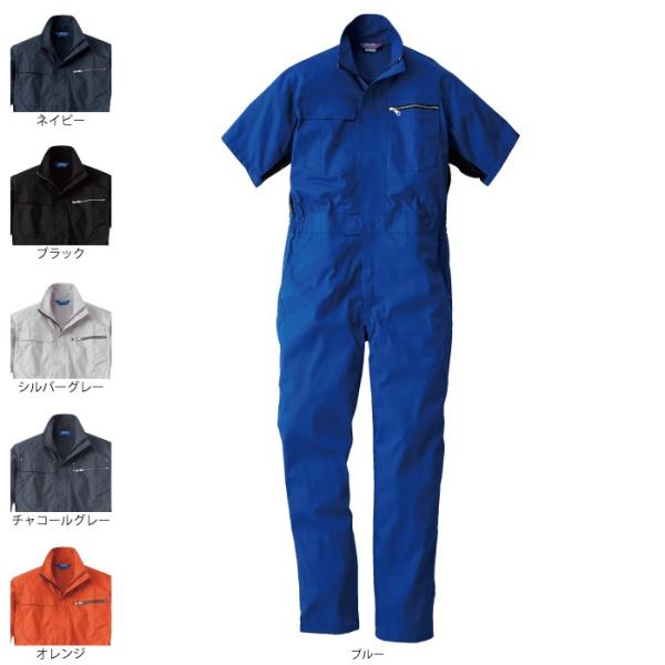 「商品説明」・関連商品■39010続服■39017半袖続服・春夏用・素材/ポリエステル65%、綿35%(150g/平方メートル)・袖ペン差し、胸ファスナーポケット、トリカット脇メッシュ、腰アコーディオン、内ポケット・カラー：ブラック、チャコ...