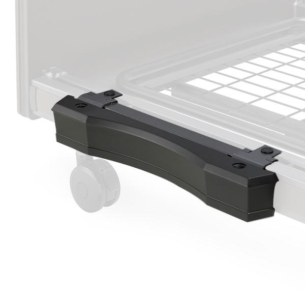 ■サイズ・幅54×奥行13.1×高さ8.3cm■材質スチール、ポリプロピレン樹脂■生産国海外製■備考・クォーレックスシリーズにサイドレールを取り付けるための専用オプションパーツです。　「SR-100JJ」、「SR-106JJ」、「SR-30...