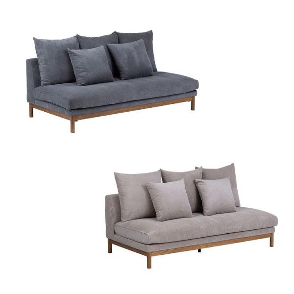 ■noraシリーズ■PANNE パンネ　ソファ単品■サイズ　幅1800×奥行き950×高さ670　座高430mm■素材　ファブリック、アッシュ材■内部構造　ウェービングベルト、ウレタンフォーム、フェザー、スピニングスポンジ■塗装　オイル仕上...