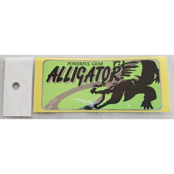 アリゲーター　オリジナルステッカーDWGR-40050mm×120mm