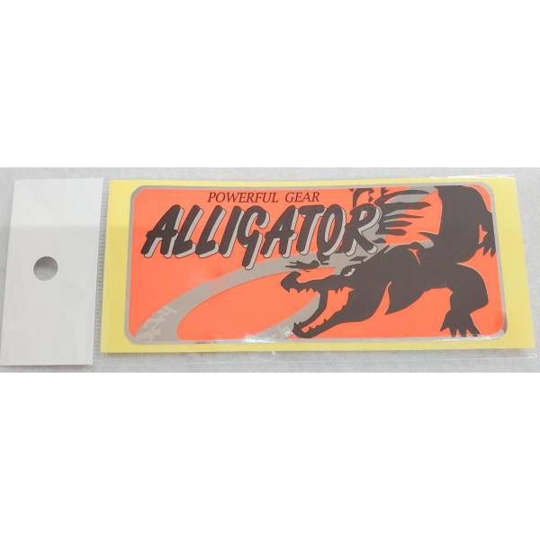 アリゲーター　オリジナルステッカーDWGR-40050mm×120mm