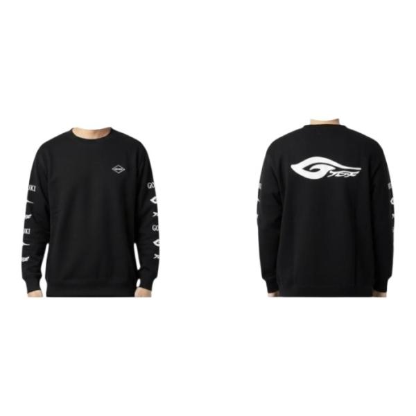 〇剛樹オリジナル　TGF トレーナーサイズ/M・L・XL・ＸＸＬカラー/黒・白身丈（ｃｍ）Ｍ64　Ｌ67　ＸＬ69　ＸＸＬ73身幅（ｃｍ）Ｍ54　Ｌ57　ＸＬ60　ＸＸＬ64肩幅（ｃｍ）Ｍ46　Ｌ49　ＸＬ52　ＸＸＬ55袖丈（ｃｍ）Ｍ58...